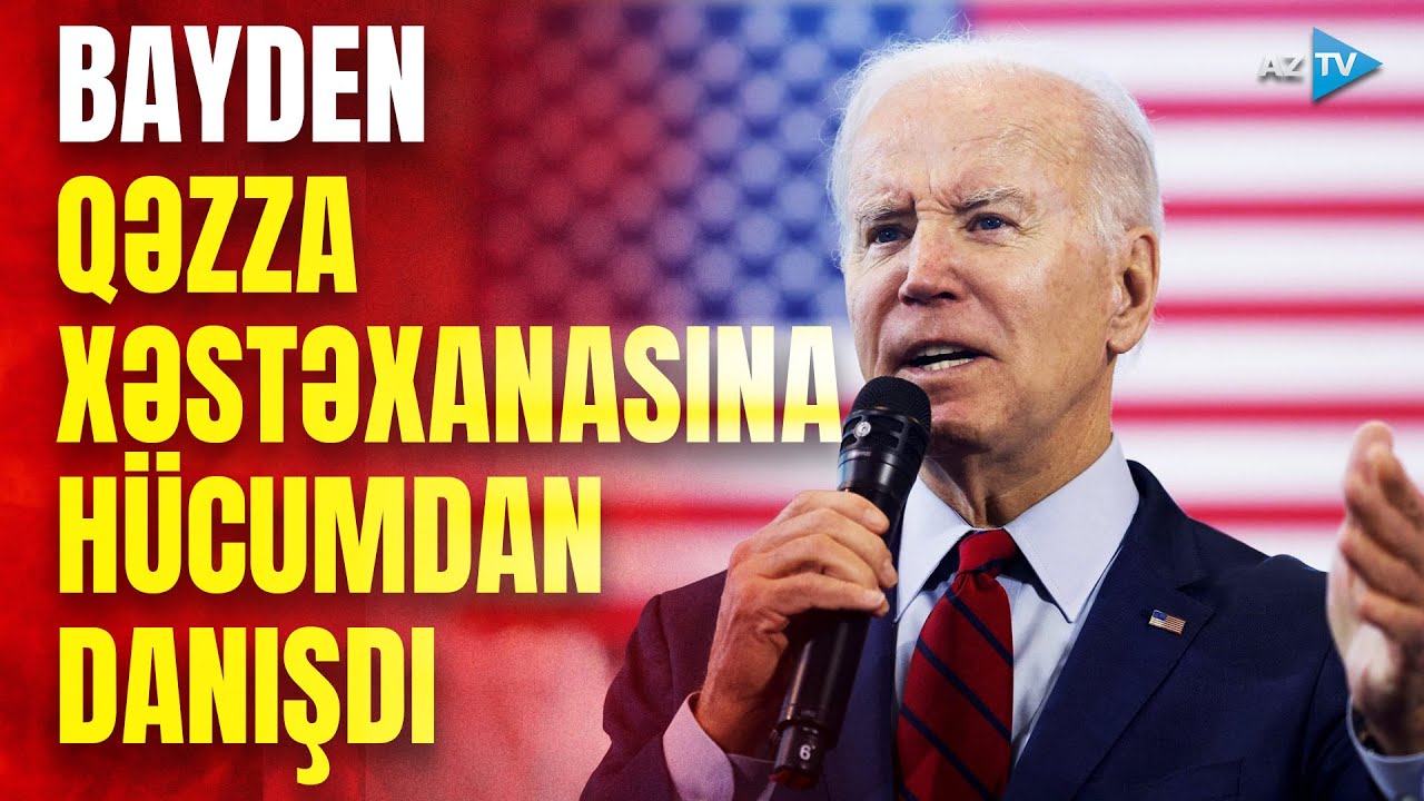 Bayden İsraildə açıqlama verdi: “ABŞ İsrailin yanındadır” - YouTube