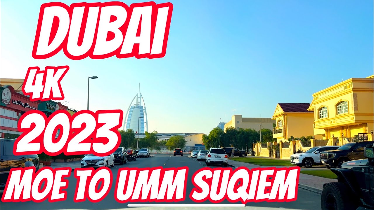 #4k || #hdr || mall of emirates to umm suqiem || 19 November 2023 - YouTube