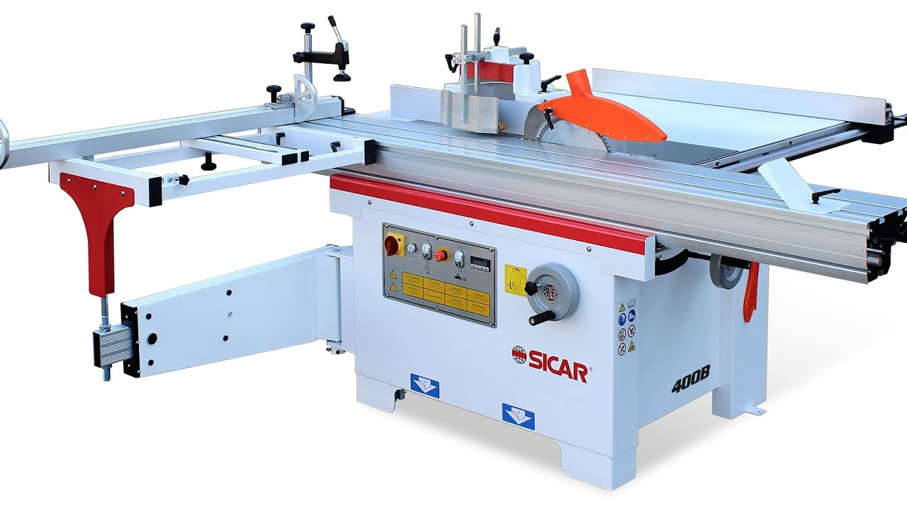 Sicar: 2 functions combined machine 400B - YouTube
