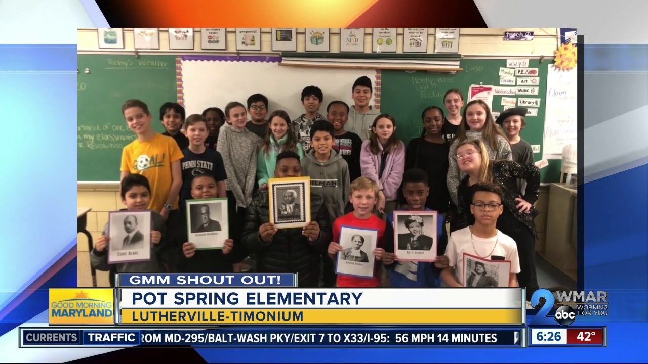 Good Morning from Pot Spring Elementary! - YouTube