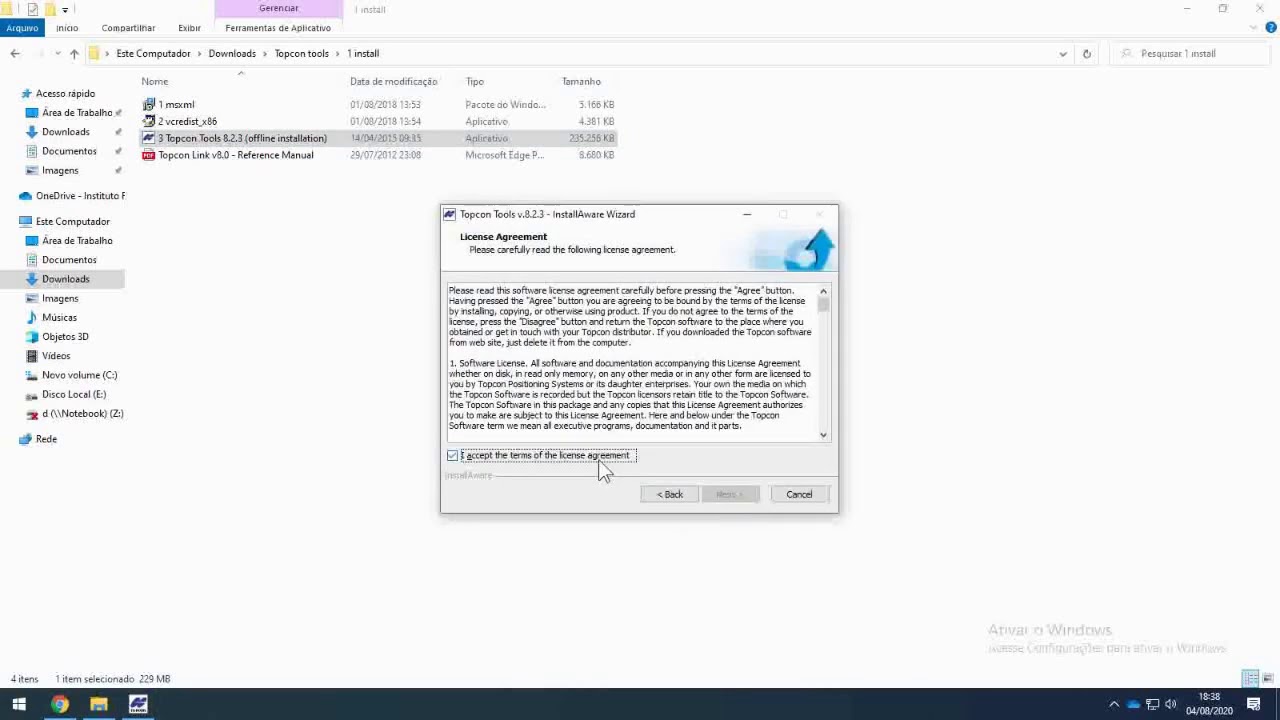 Instalação e interface padrão Topcon Tools 8.2.3 demo - YouTube