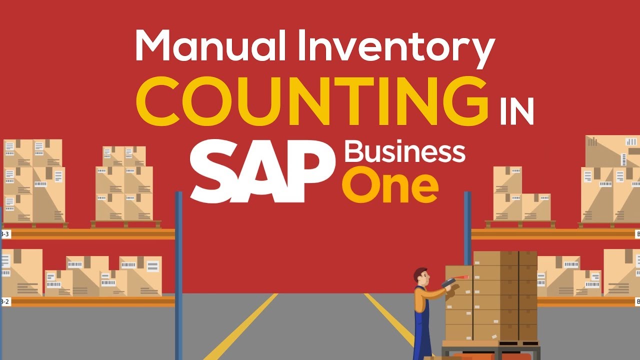 SAP Business One Tips: Inventory Counting (2020) - YouTube