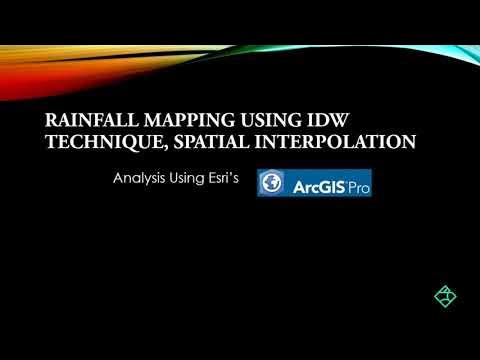 Rainfall Mapping using IDW Technique for Flood Analysis Using ArcGIS ...