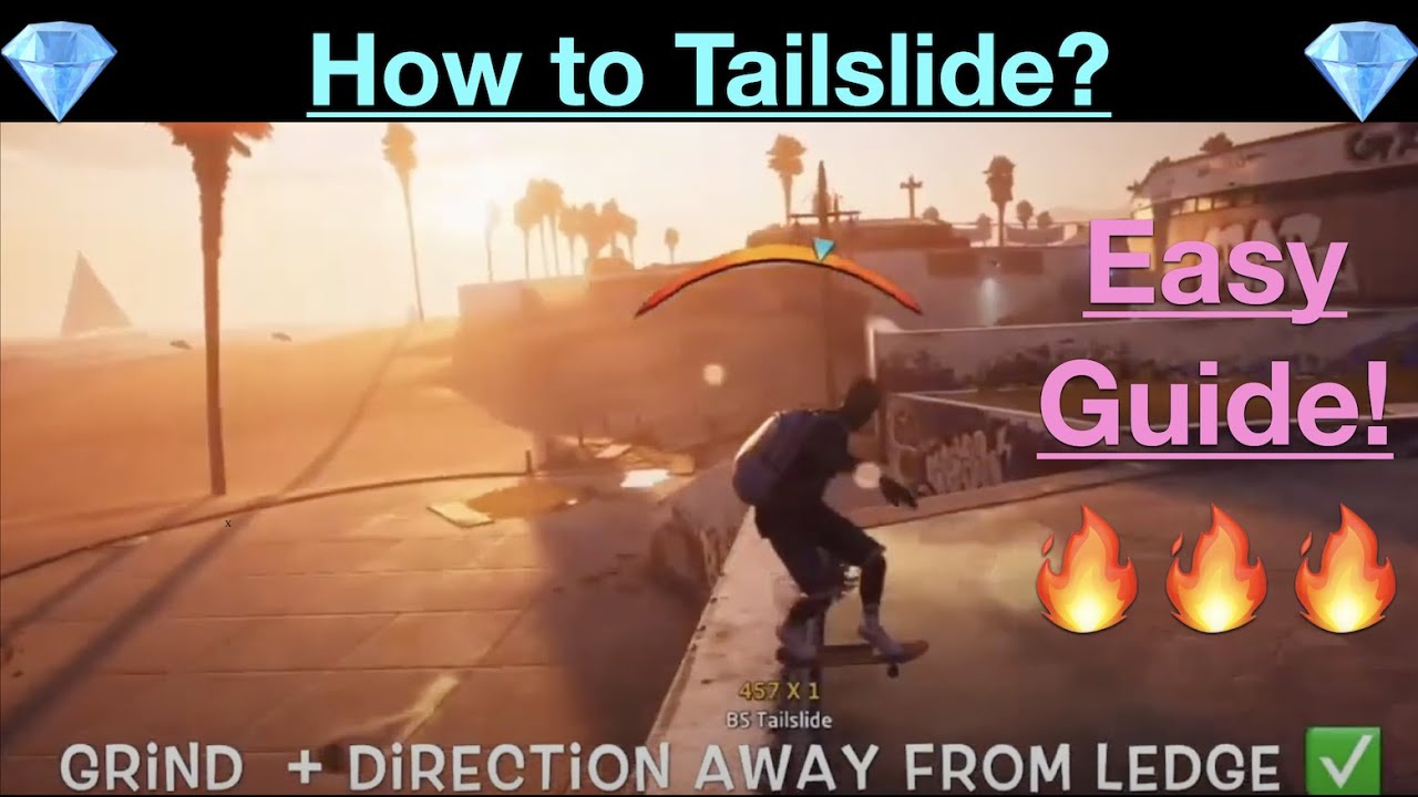 How to Tailslide the Venice Ledge? - Venice Beach THPS 1+2 - YouTube