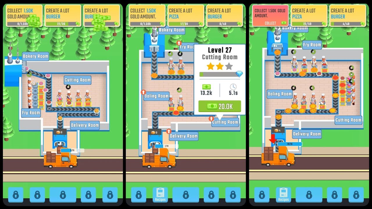 Cooking factory (Gameplay Android) - YouTube