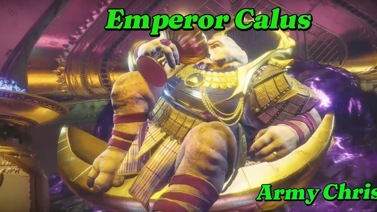 Destiny 2 - Emperor Calus Boss Fight in The Leviathan Raid - YouTube