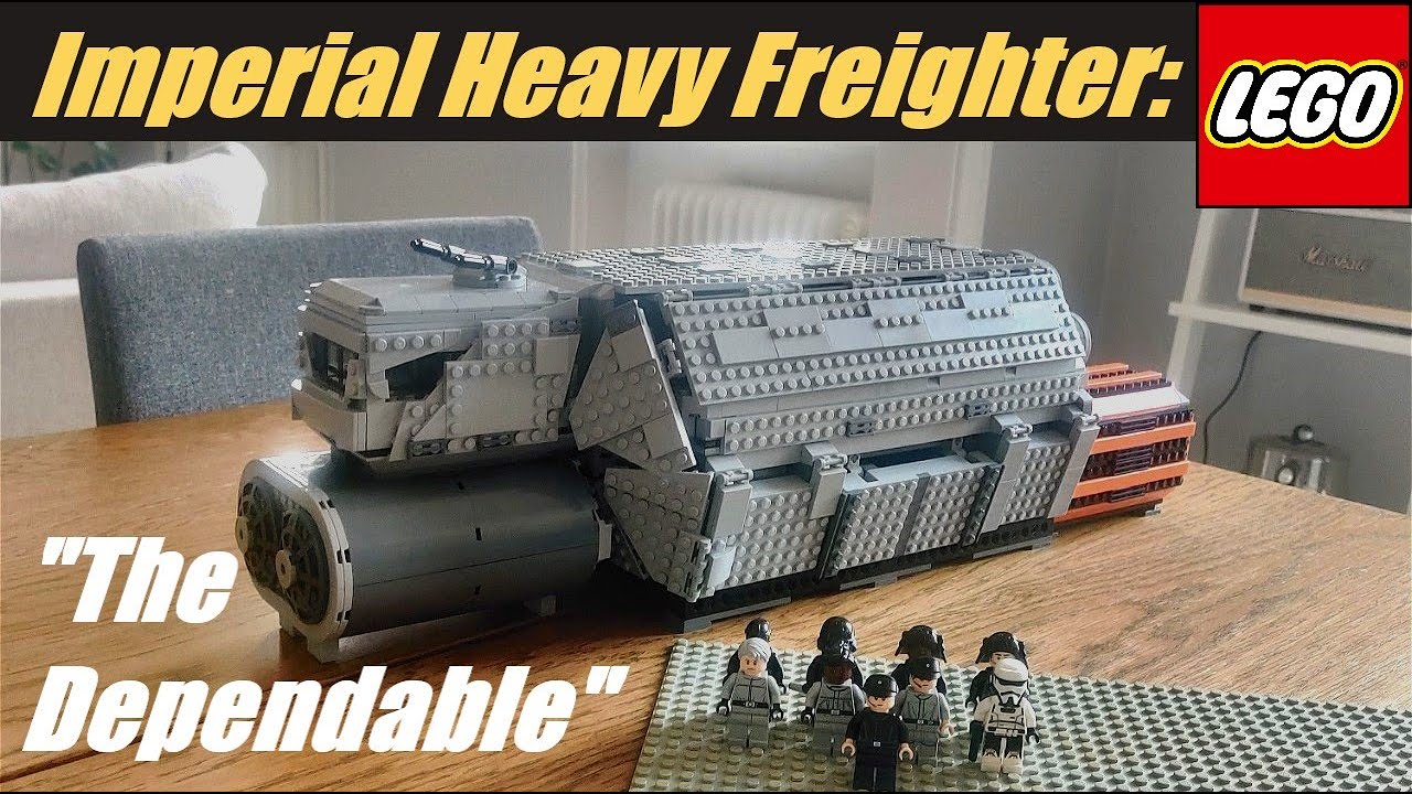 Imperial Heavy Freighter: "The Dependable" Massive LEGO Star Wars (MOC ...