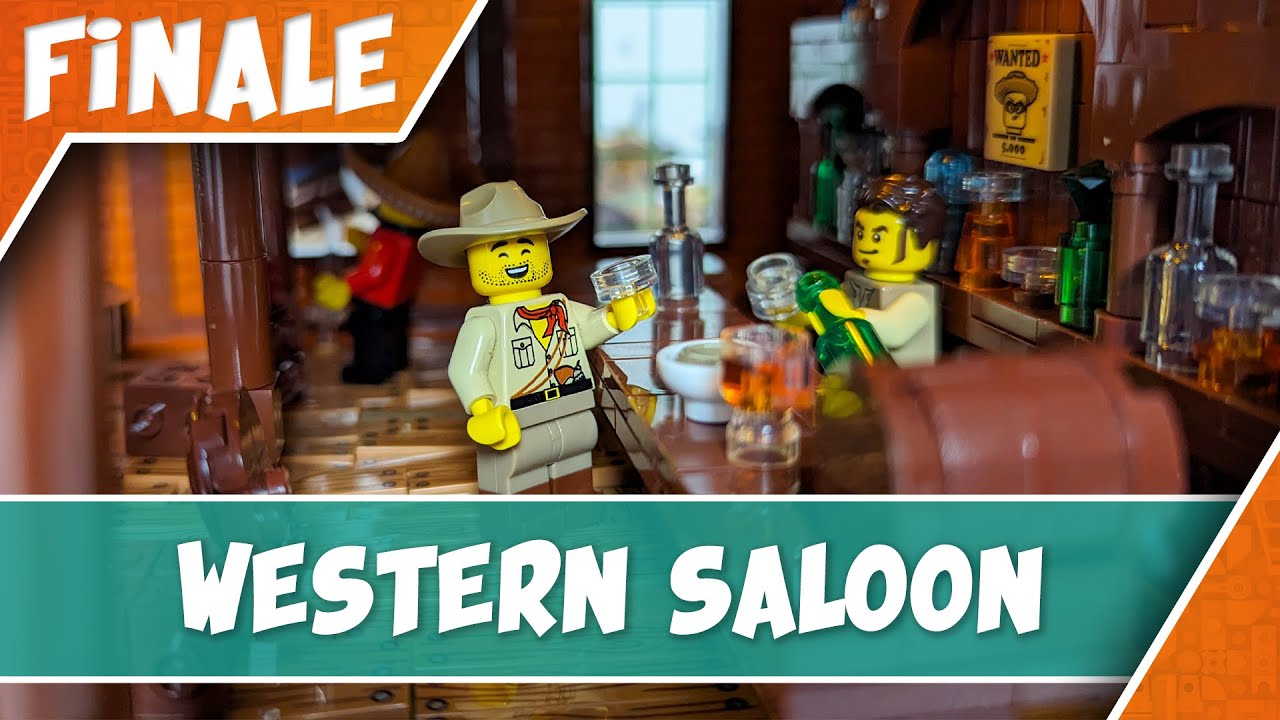 LEGO Western Saloon | FINALE | Zbudujmy.to Western Collaboration - YouTube