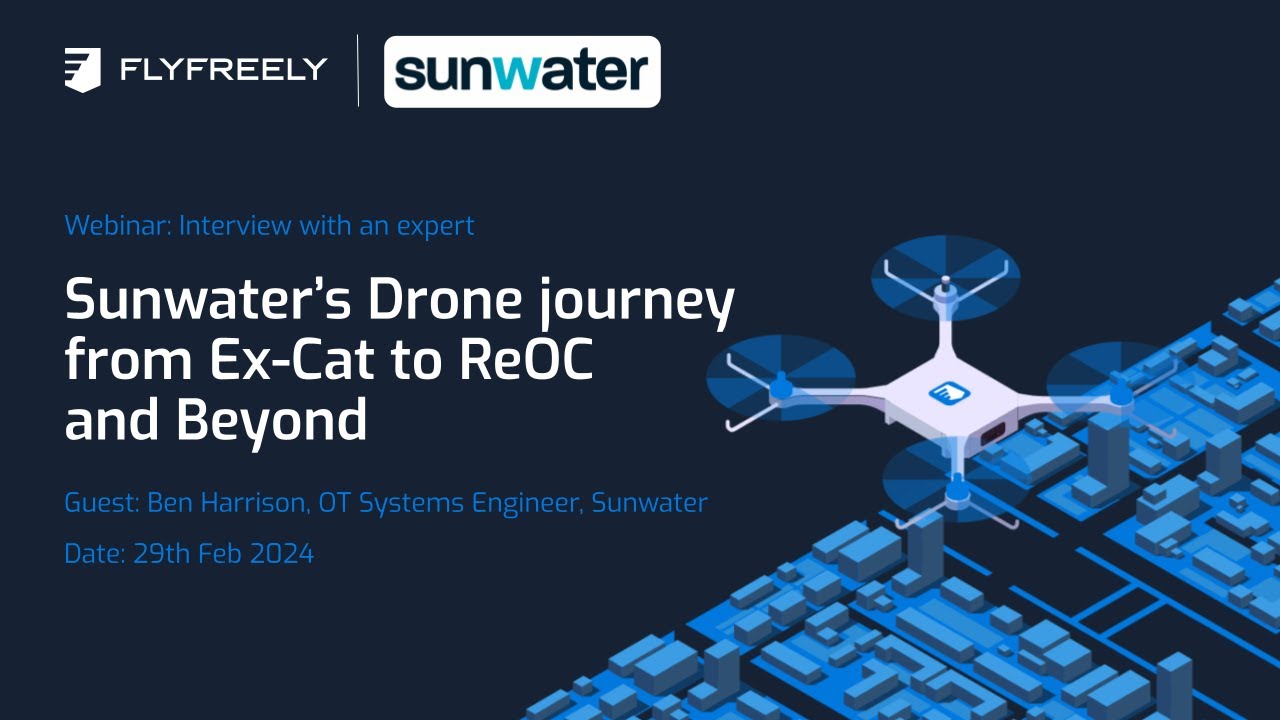 Webinar: Sunwater’s Drone journey from Ex-Cat to ReOC and Beyond - YouTube