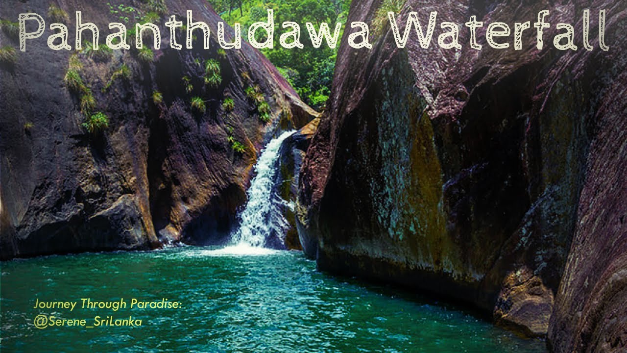 Stunning and daring cascade - Pahanthudawa Falls #waterfall ...