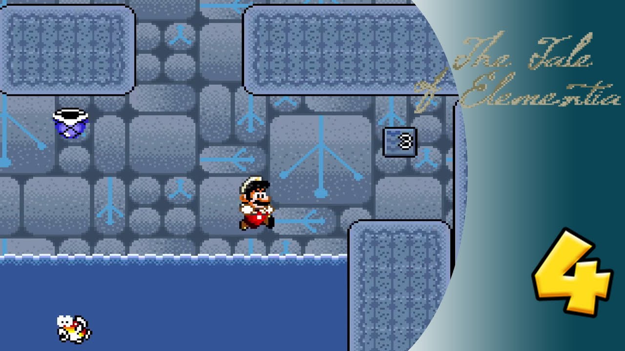 The Tale of Elementia [SMW-Hack] - Part 4 - Das Element im Wassertempel ...