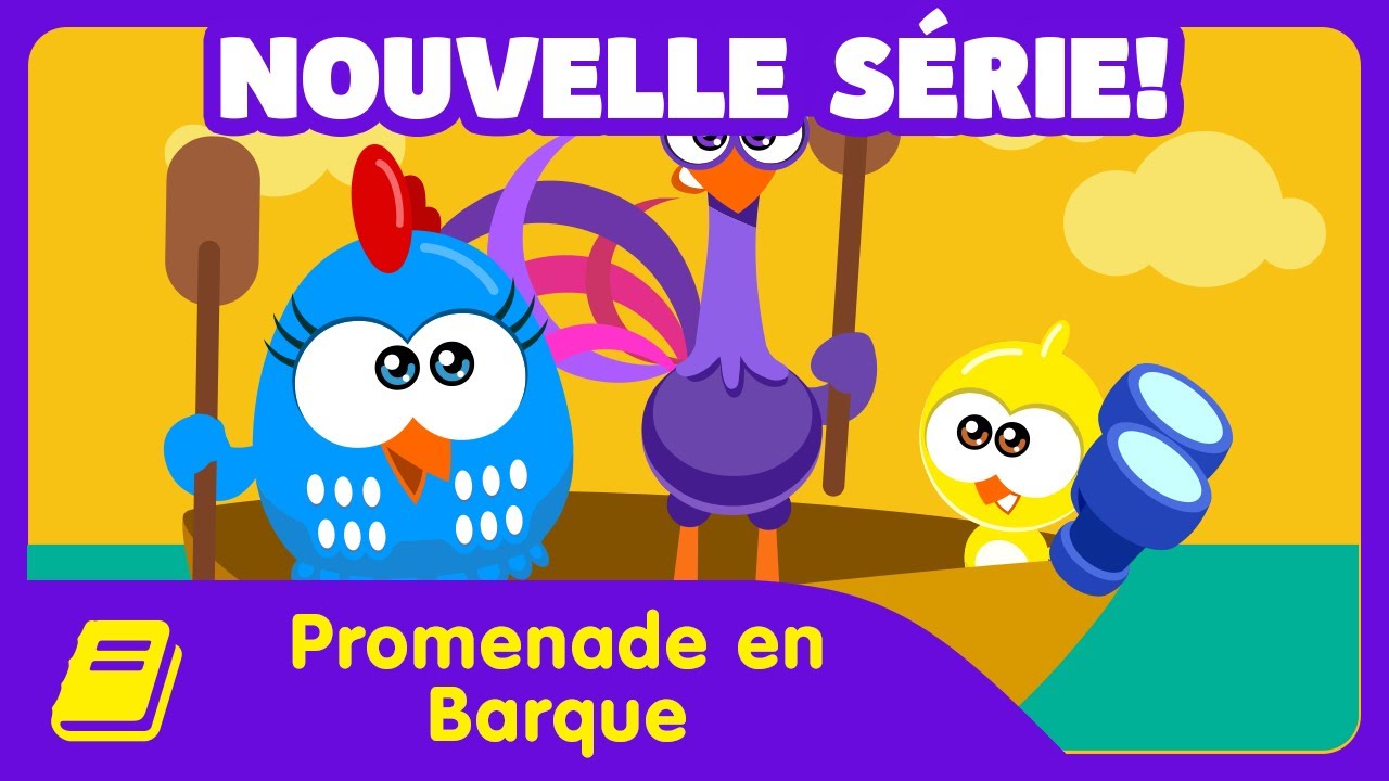 Poulette Petit Pois Mini - Promenade en Barque | Dessin Animé pour ...