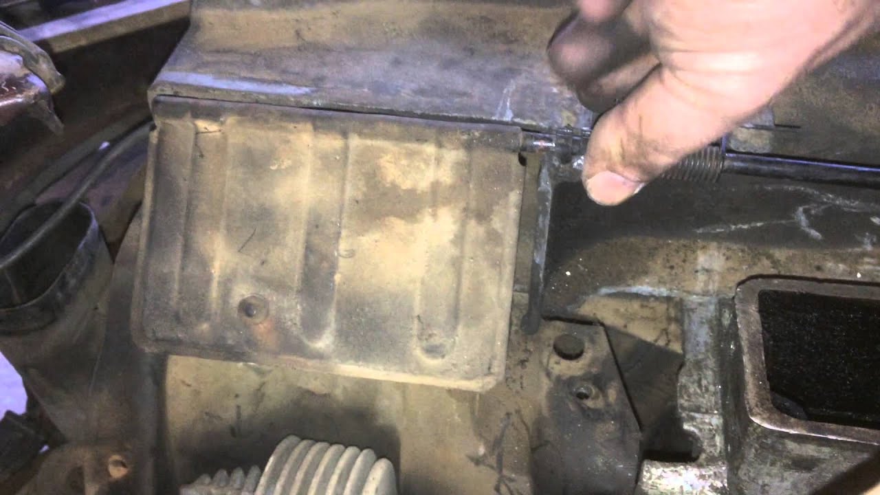 Type 4 Cooling Flap Operation - YouTube