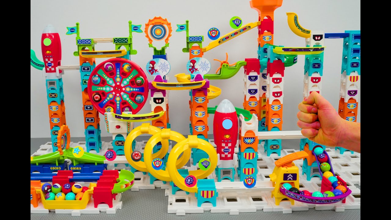 Vtech Marble Run Race ASMR | Marble Run Challenges | Cool Effects ...
