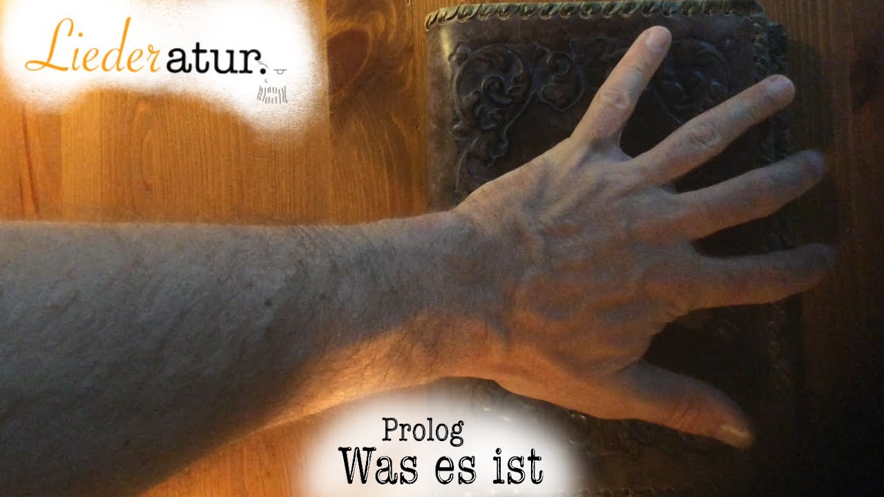 Mathias Krispin Bucher | Was es ist | Liederatur. {Prolog} - YouTube