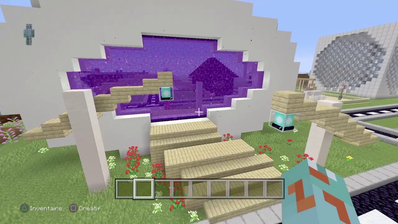 JE VOUS PRESENTE MA MAP VILLE RP MINECRAFT PS4 FR-SuperKeke - YouTube