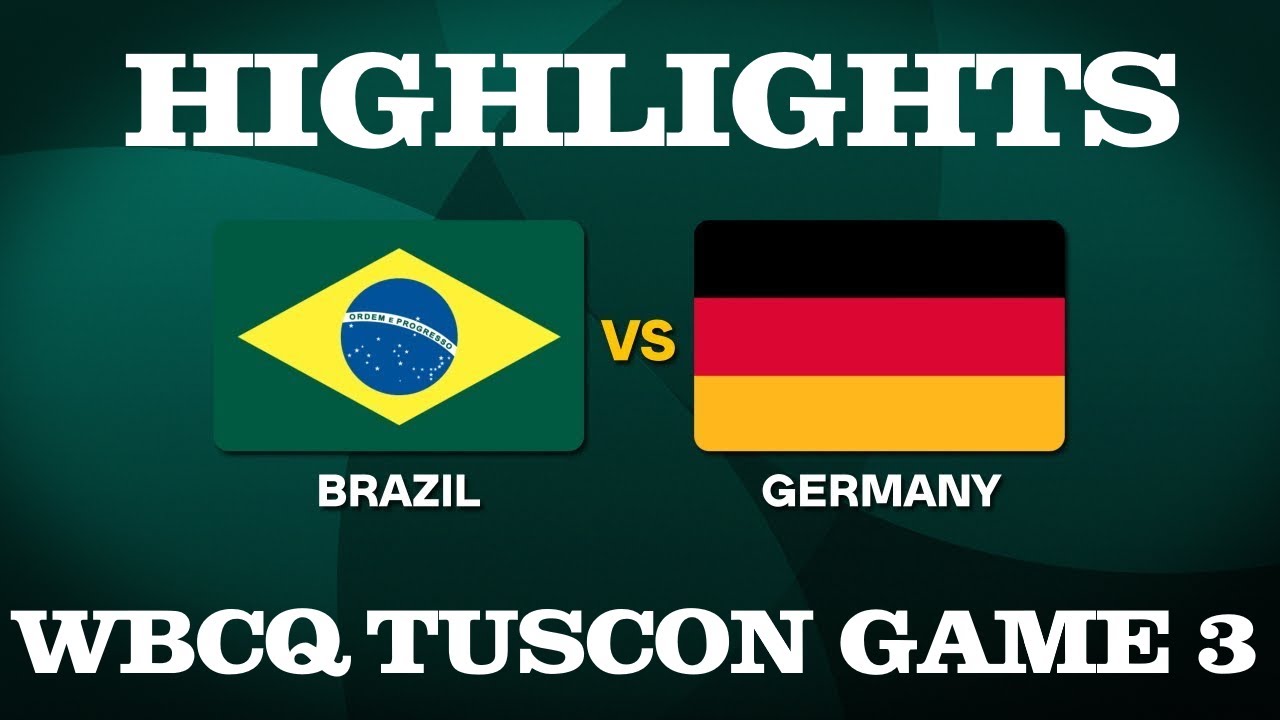 Brazil vs Germany WBC Qualifiers Tuscon Game 3 Highlights (2025/03/03 ...