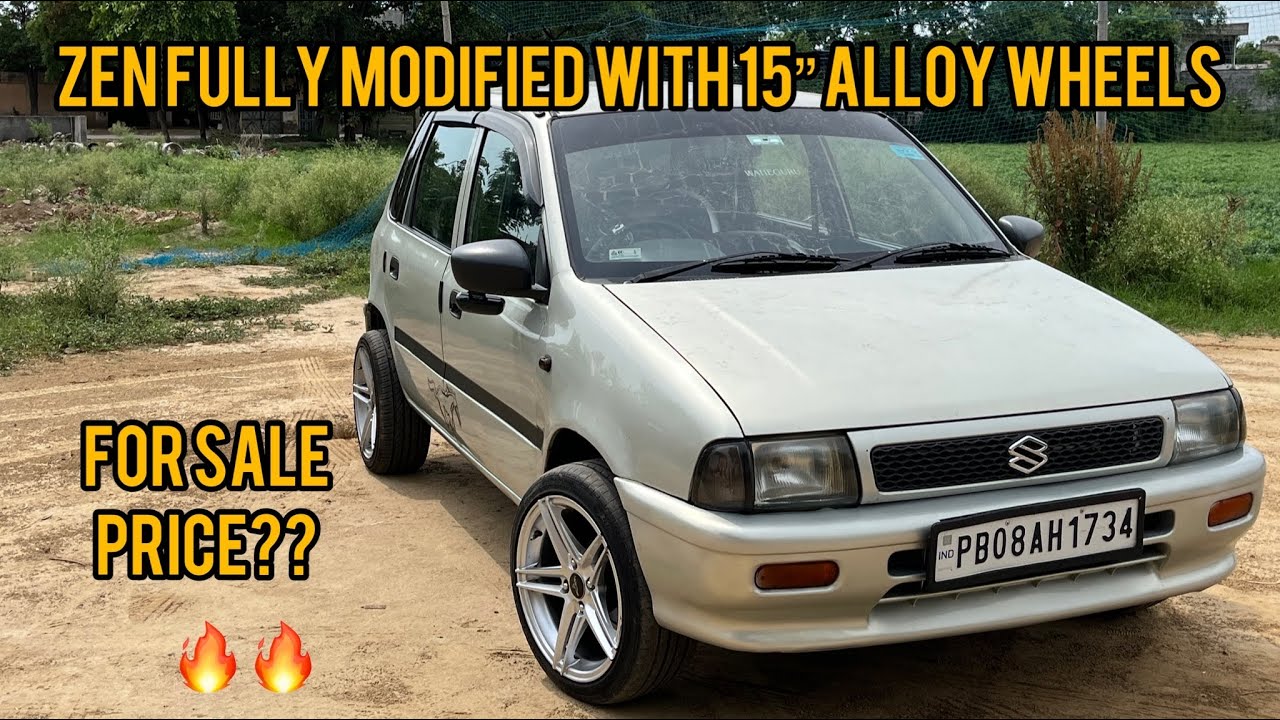 Modified Zen 2002 Model For Sale |15 Inch New Alloy And Tyres |2025 ...