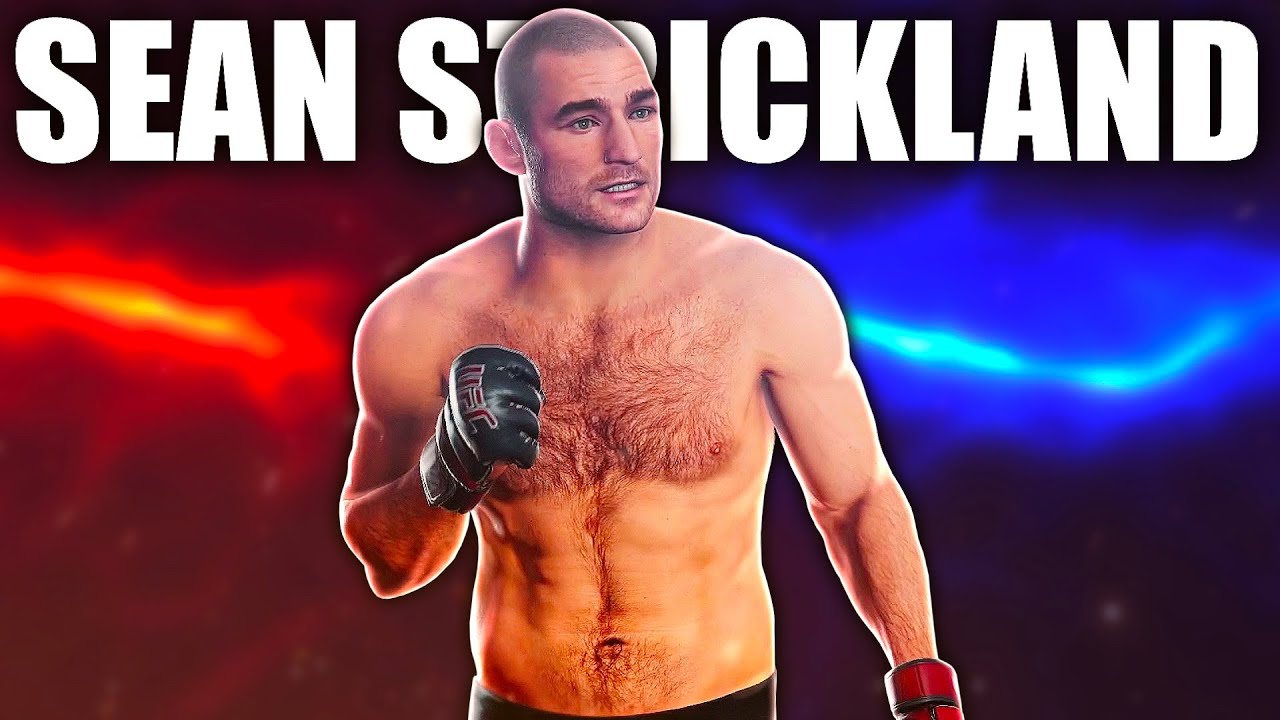 Sean Strickland Makes His Official EA UFC 4 Debut - YouTube