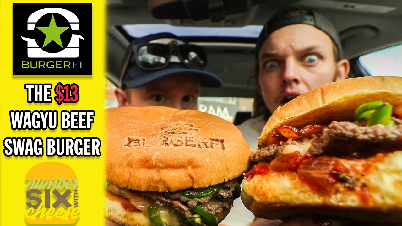 Fast Foods Spicy Wagyu Beef and Brisket Burger | BurgerFi - YouTube