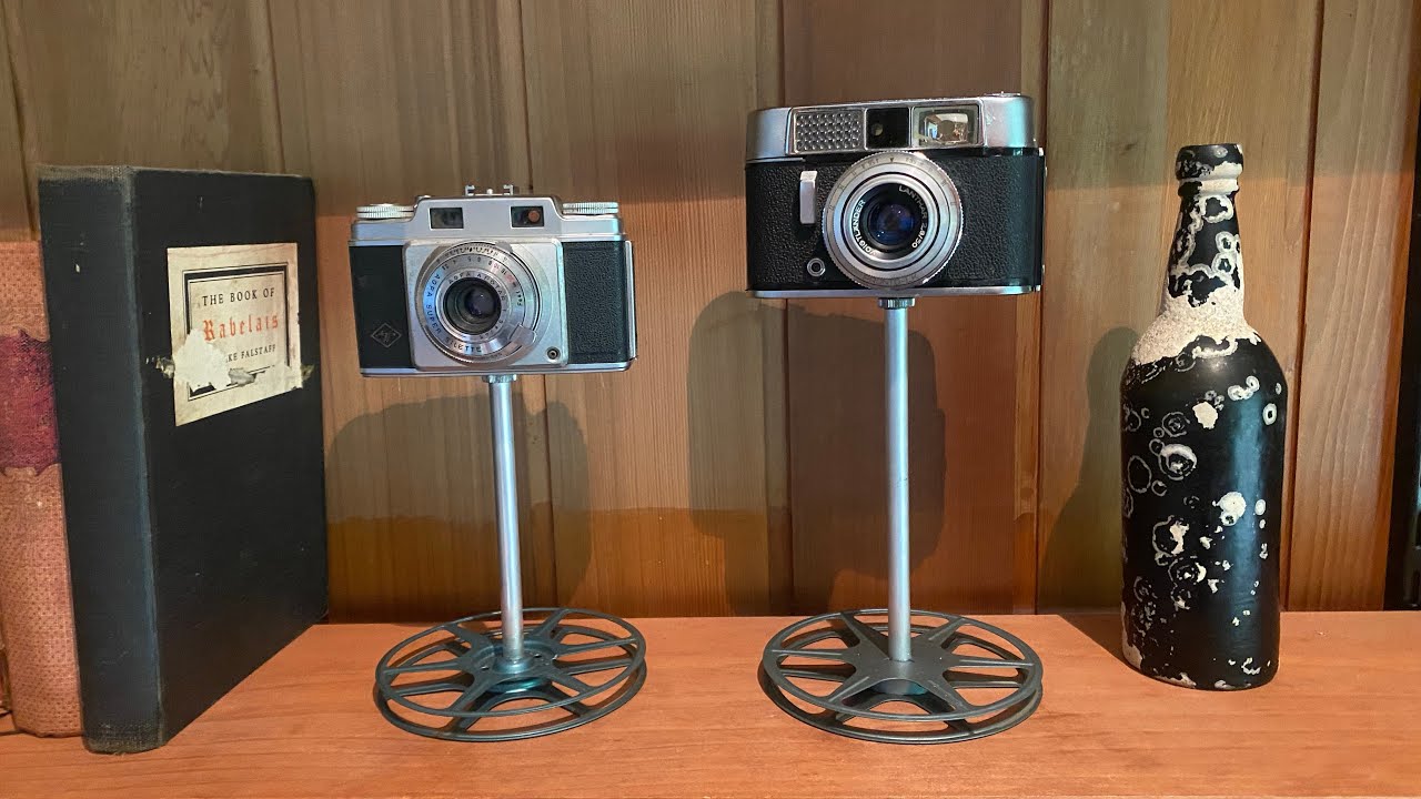 Making Camera Stands From Vintage Film Reels - YouTube