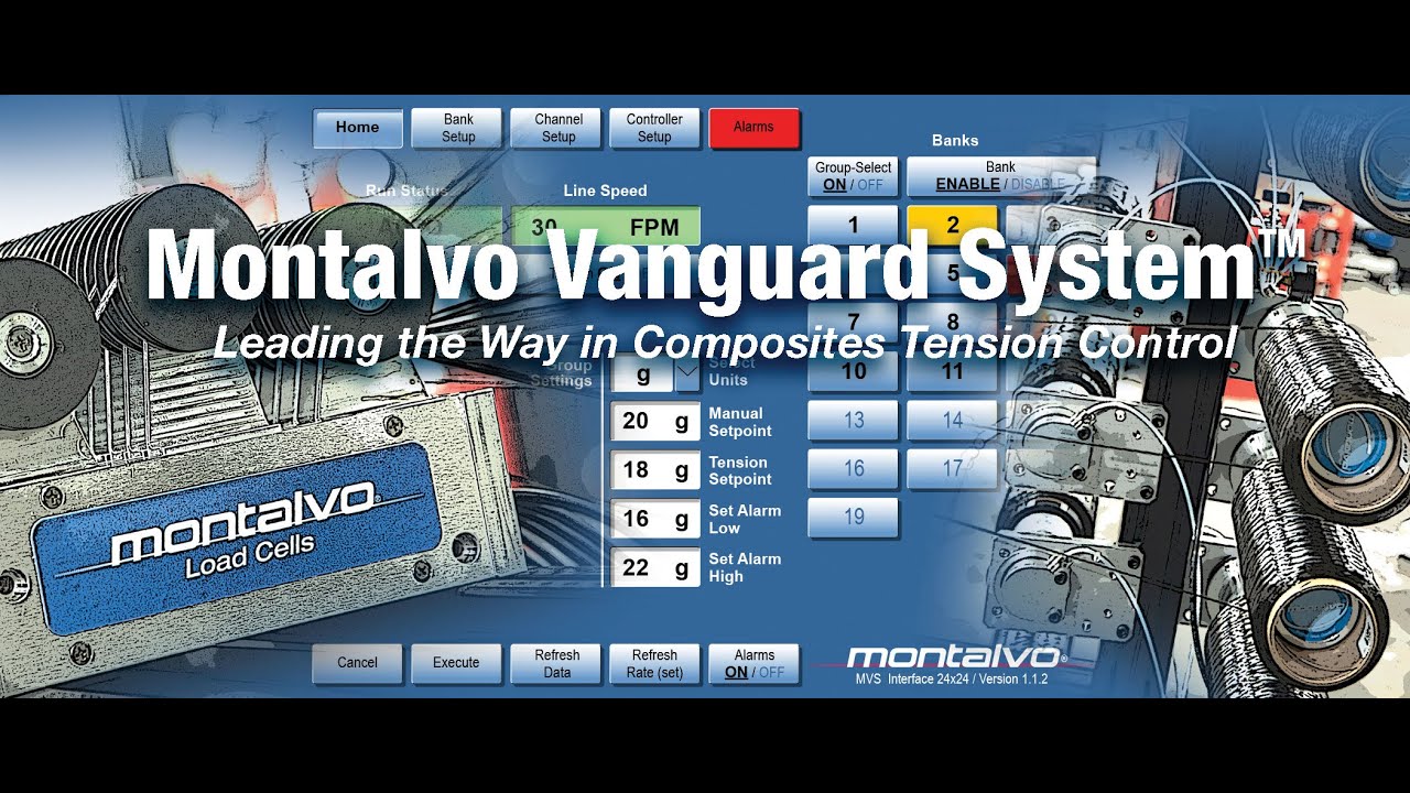 Vanguard Individual Position Tension Control System - YouTube