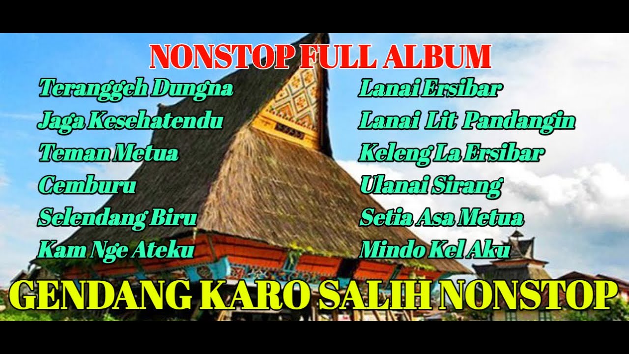 GENDANG KARO SALIH TANAH KARO SIMALEM _ TERANGGEH DUNGNA !! @BolangCupu ...