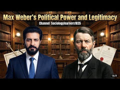 Political Power and Legitimacy | Max Weber | Political Sociology 