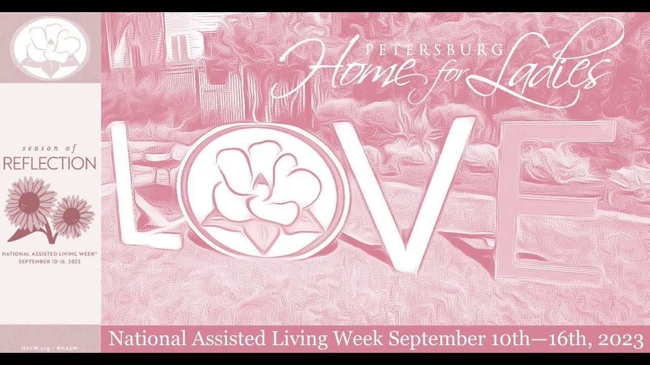LOVE Sign for National Assisted Living Week - YouTube