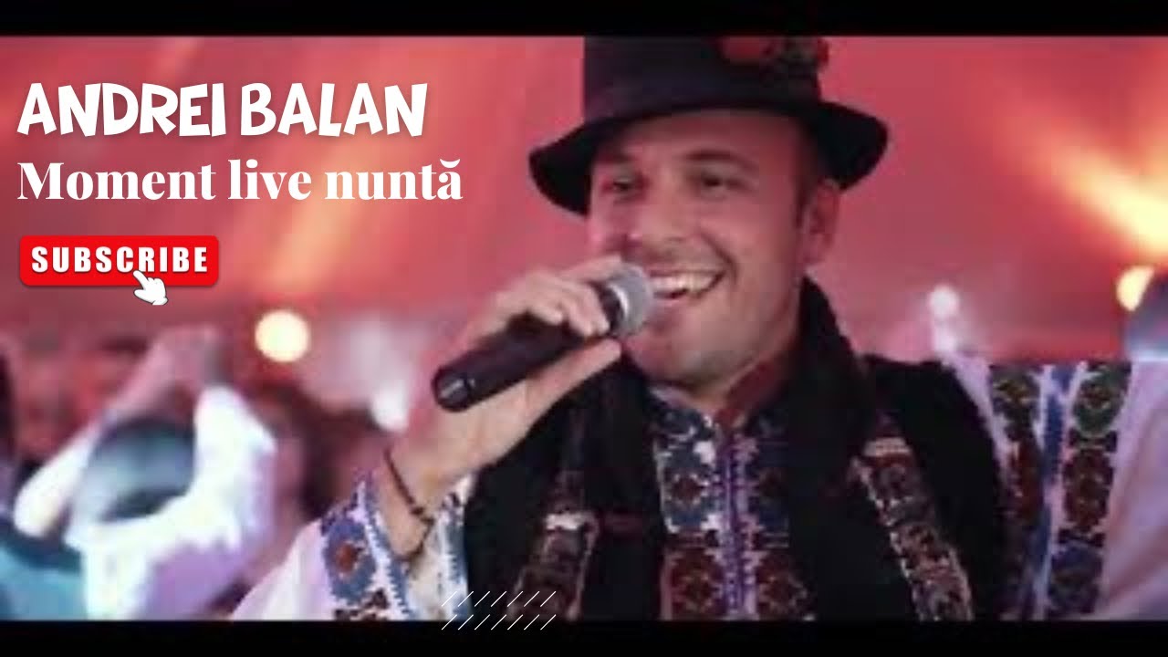 Andrei Balan - Momente artistice la nunta cu dansatori [ Live 2023 ...