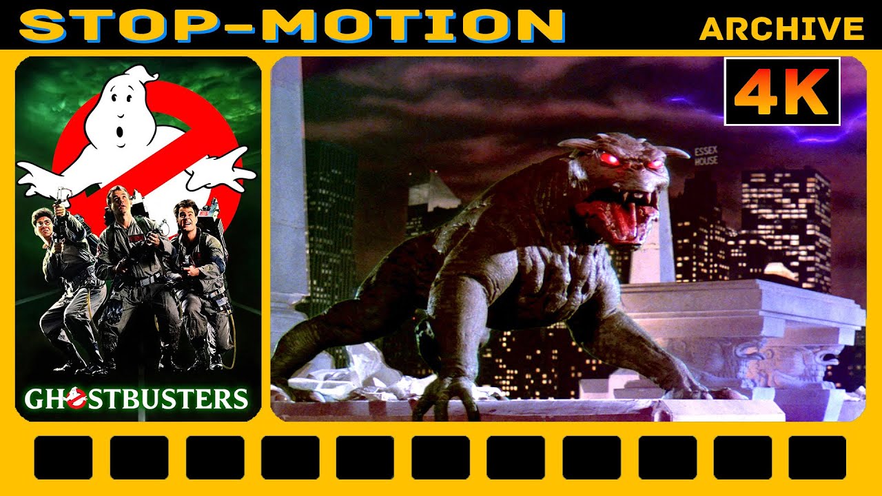 Ghostbusters (1984) Stop-Motion shots 4K - YouTube