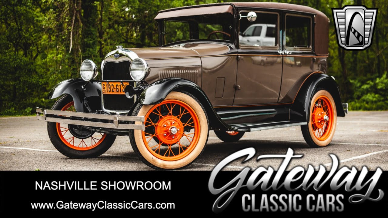 1928 Ford Model A, Gateway Classic Cars - Nashville, #1821-NSH - YouTube