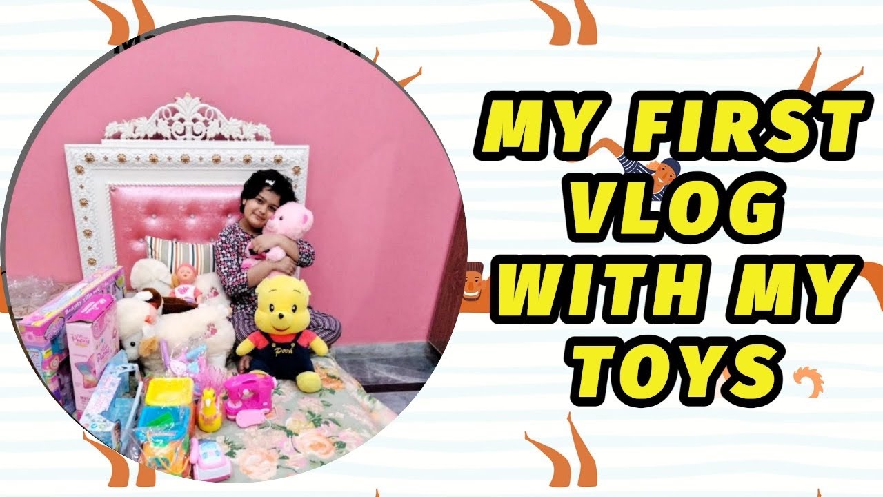 My First vlog with my toys🧸 | Introducing my YouTube channel | My room ...