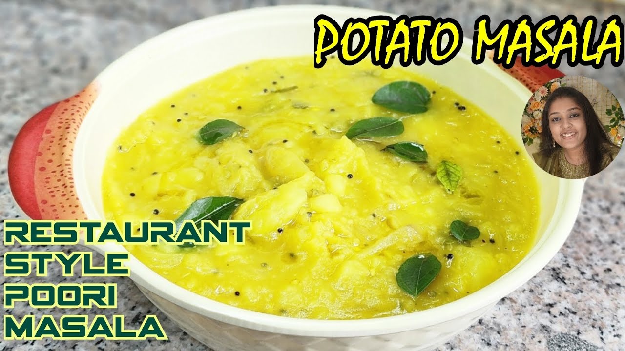 potato masala | poori masala | kizhangu curry kerala style ...