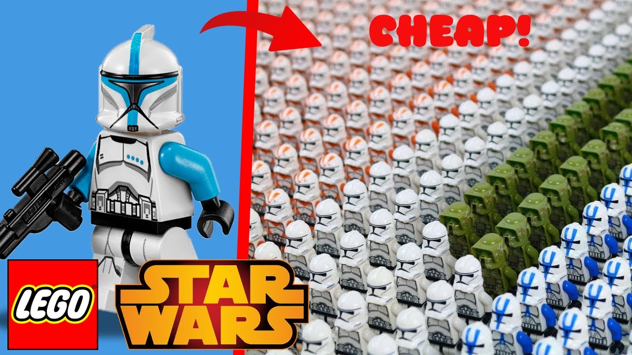 How To Build A Cheap LEGO Clone Army! - YouTube