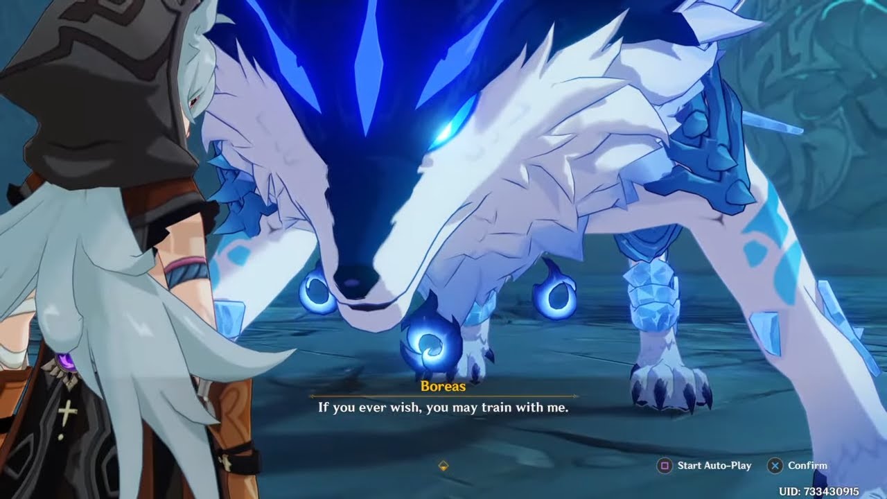 Genshin Impact | A Mystical Wolf Apears | The Meaning of Lupical - YouTube