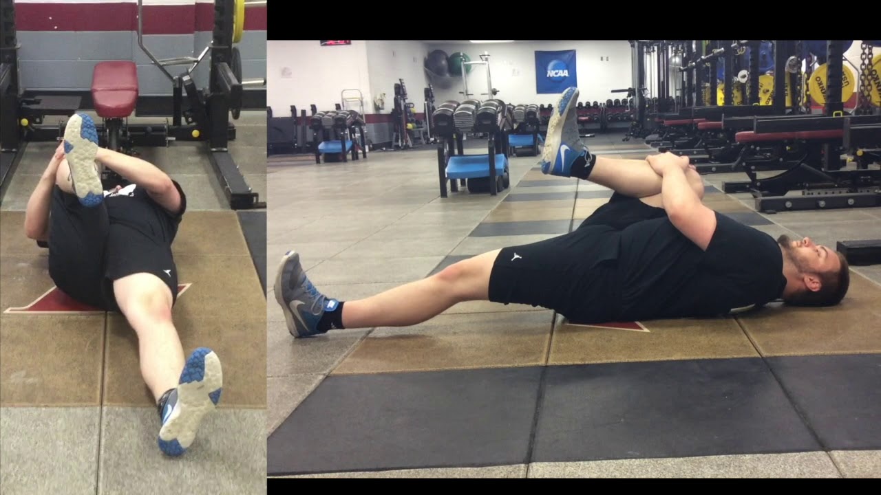 Supine Leg Cradle - YouTube