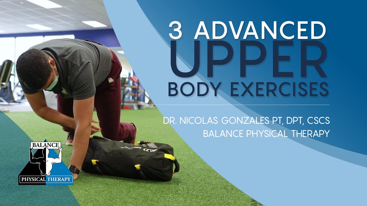 3 ADVANCED UPPER BODY EXERCISES | STRENGTH & CONDITIONING SERIES - YouTube