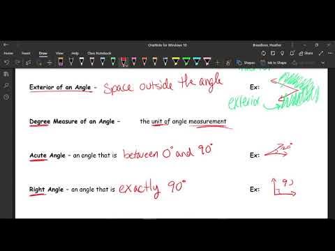 1.3A Angle Measure - YouTube