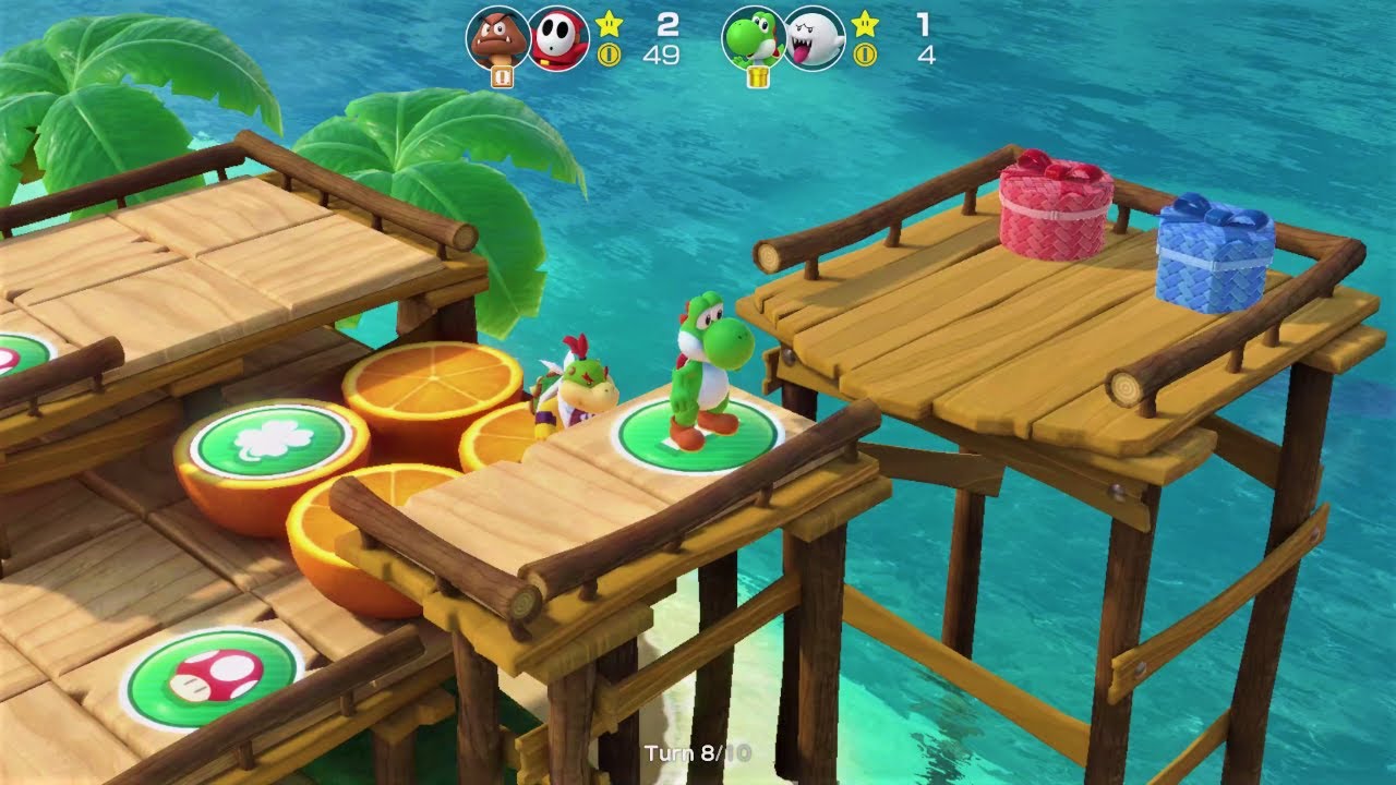 Super Mario Party | Goomba & Shy Guy vs Yoshi & Boo #379 Turns 10 ...