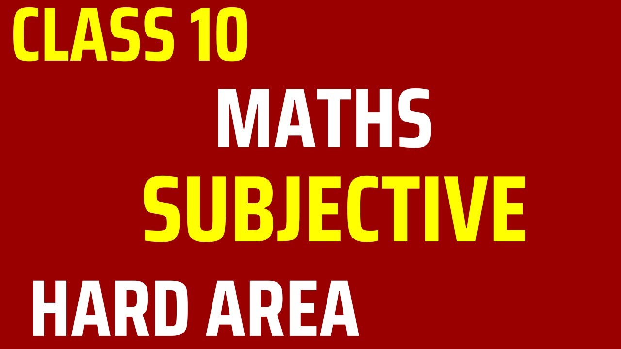 Maths Subjective paper class 10 | First annual | FBISE exam 2025 - YouTube