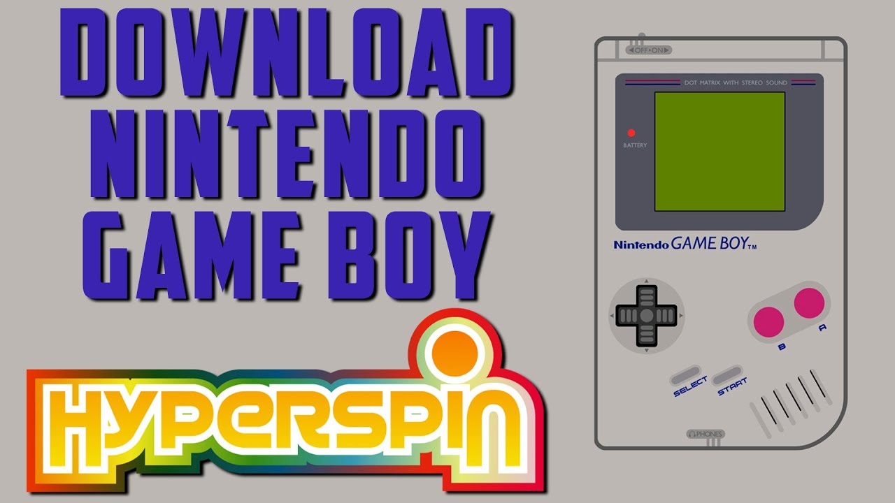 HYPERSPIN / PACK NINTENDO GAME BOY - YouTube