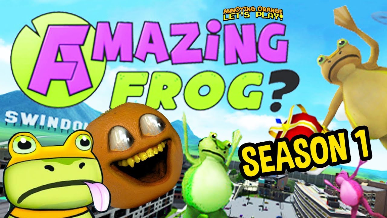 AMAZING FROG - Season #1 (Annoying Orange Episodes 1-10 Supercut) - YouTube