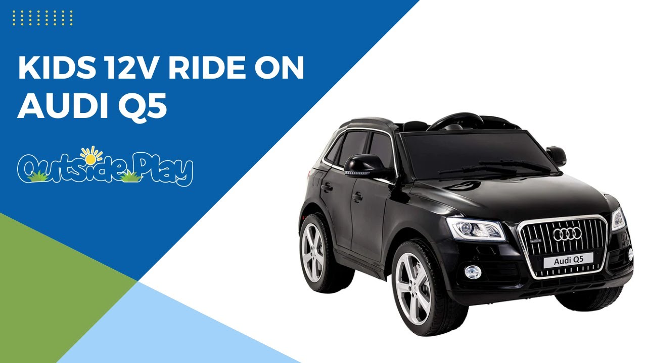 Licensed Audi Q5 12v Kids Electric Ride On Toy Car Remote Control 4 ...