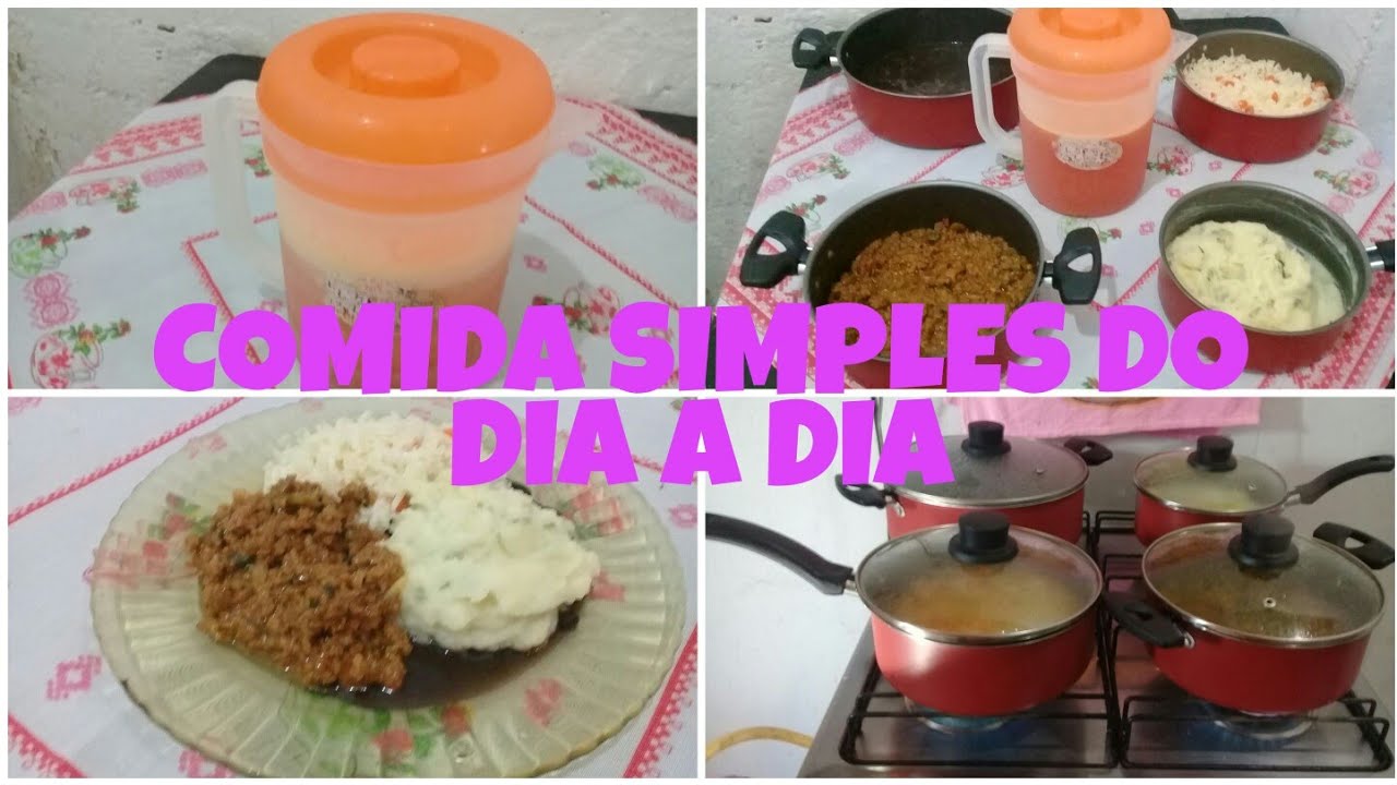 COMIDA SIMPLES DO DIA A DIA - YouTube