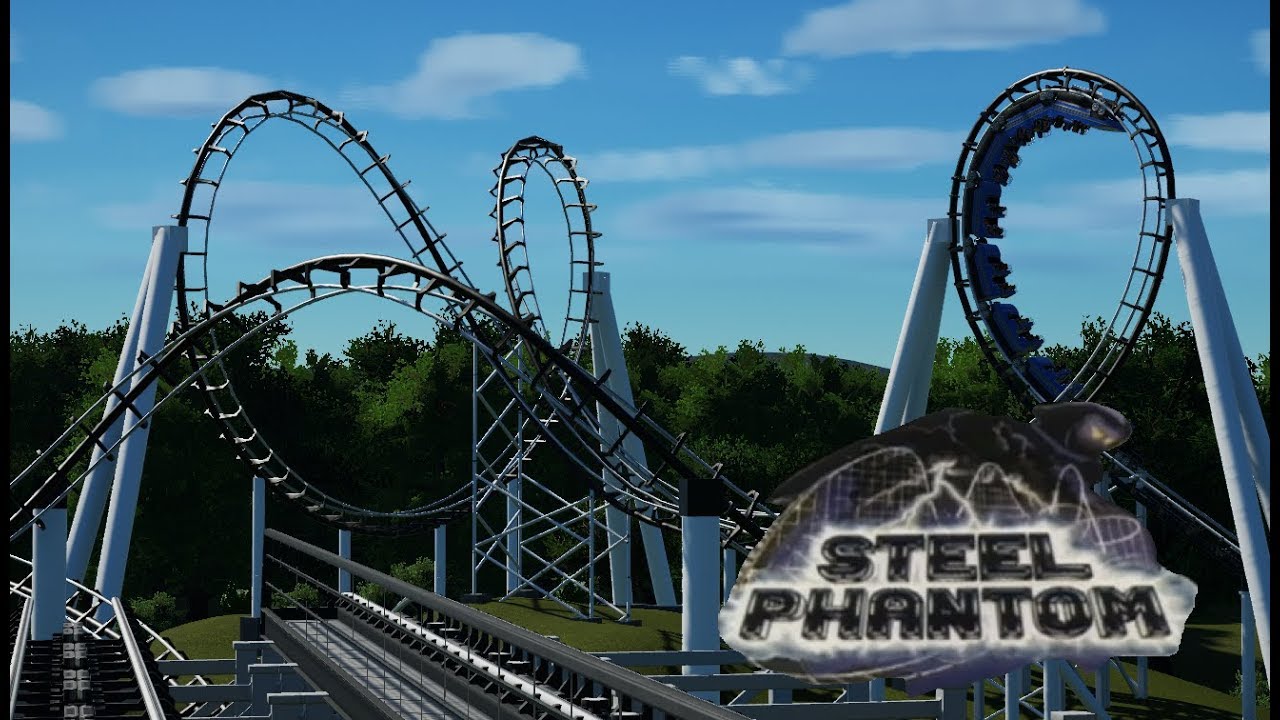 Steel Phantom - Planet Coaster Recreation - YouTube