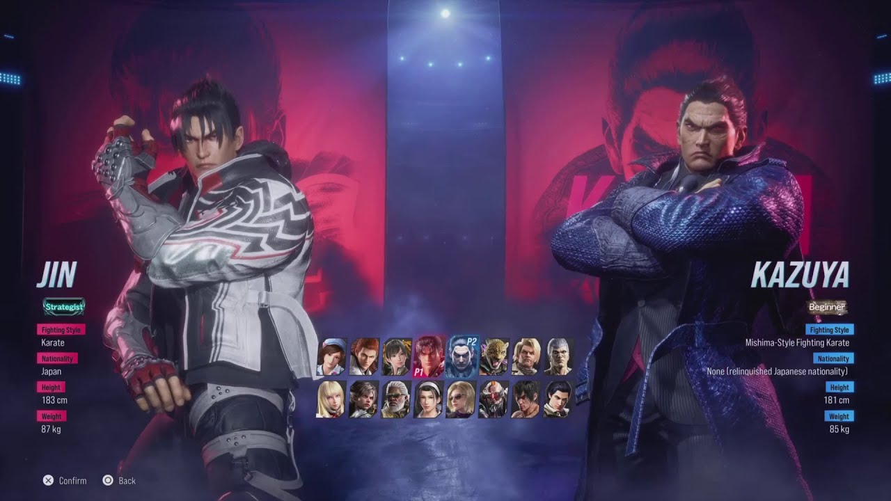 Tekken 8 | All Characters Select & Idle Animations [4K 60fps] - YouTube