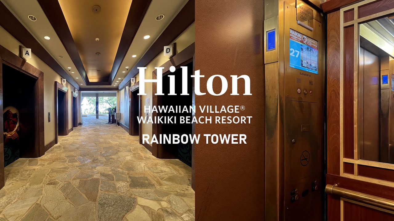 OTIS Compass Traction Elevators - Rainbow Tower, Hilton Hawaiian ...