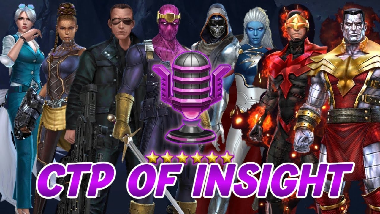 CTP of Insight | Best Characters For Insight | Marvel Future Fight ...