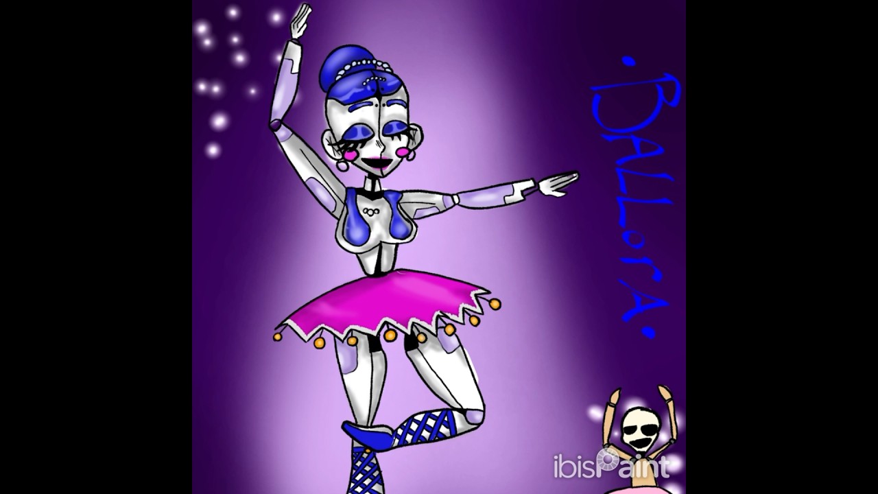 I was requested to draw ballora!🩰💙 - YouTube